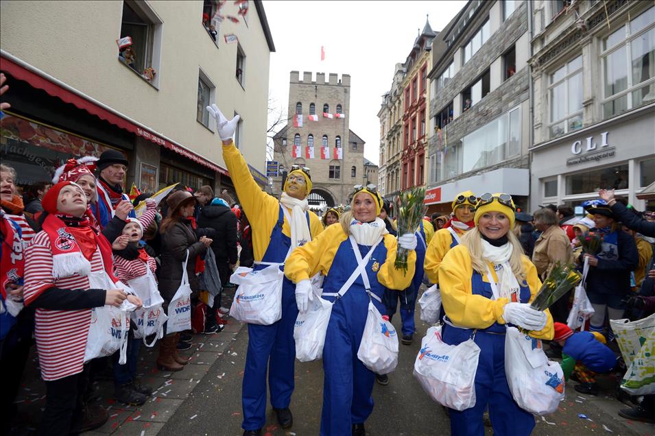 Cologne Rose Monday Parade in Germany - Anadolu Ajansı