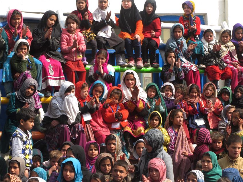 Internally displaced Afghan children - Anadolu Ajansı