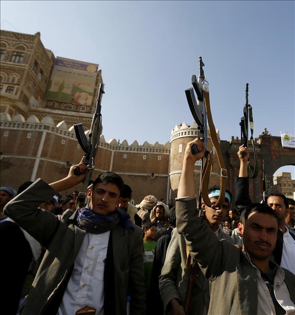 Protest against Saudi-led operations in Yemen - Anadolu Ajansı