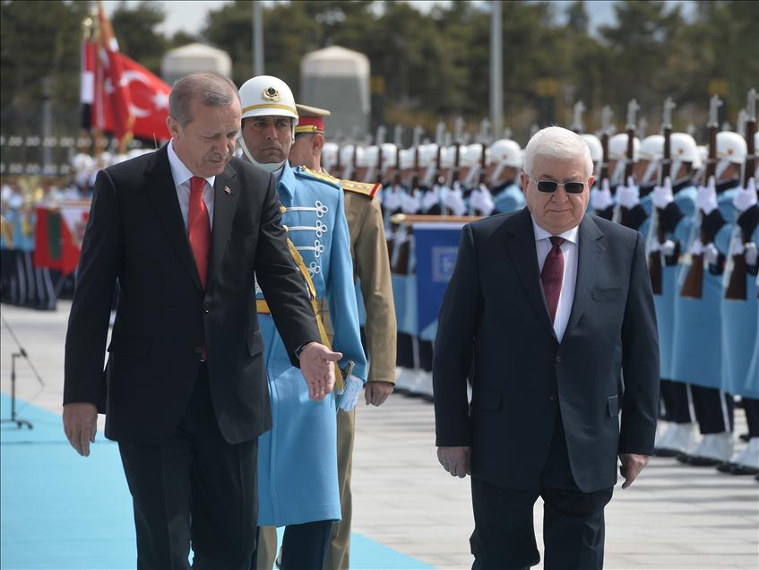 Erdoğan, Masum'u resmi törenle karşıladı - Anadolu Ajansı