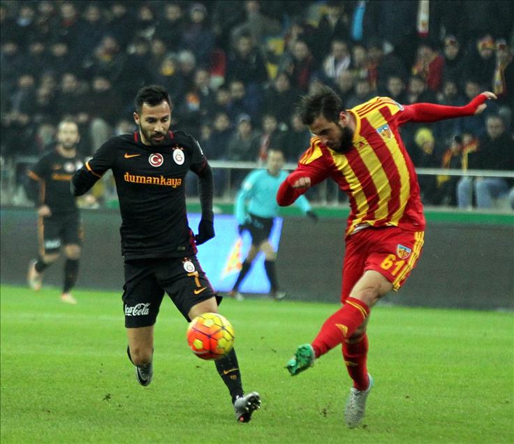 Kayserispor - Galatasaray - Anadolu Ajansı