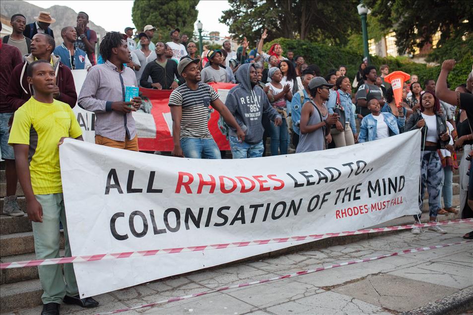 Protest against 'white colonialism' in Cape Town - Anadolu Ajansı