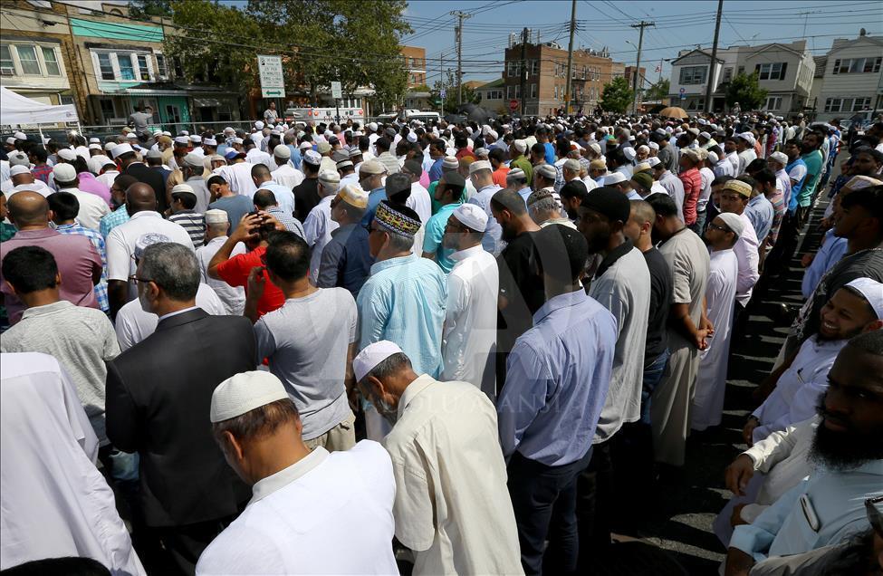 Funeral of Imam Maulama Akonjee and Thara Uddin in New York - Anadolu ...
