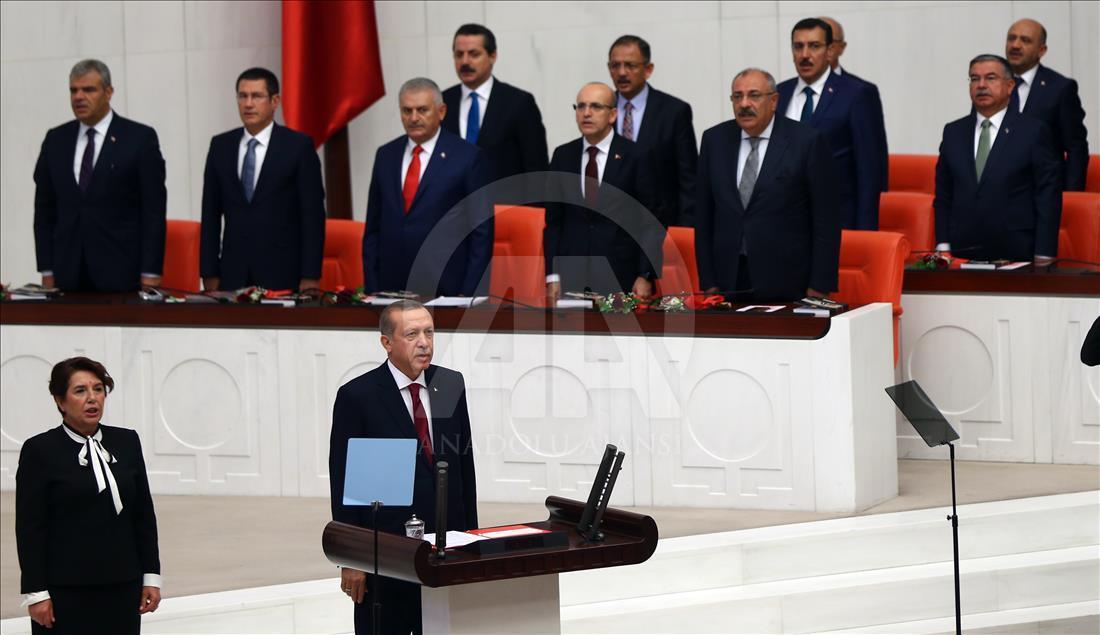 Turkish parliament opens with focus on defeated coup - Anadolu Ajansı