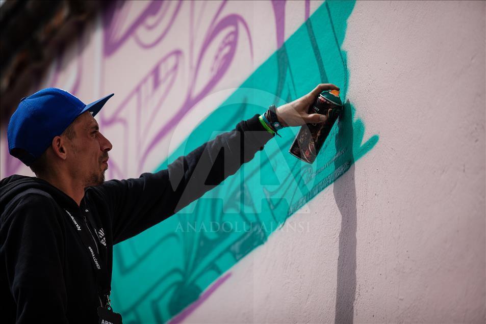 International Festival of Graffiti in Mexico City - Anadolu Ajansı