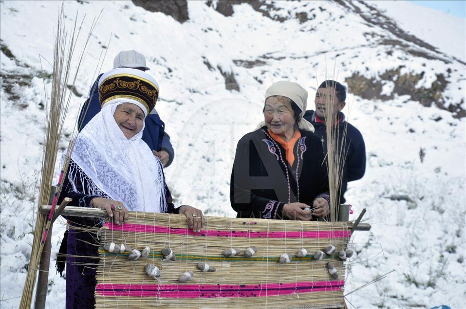 Kyrgyz people commemorate 1000th birth anniversary of poet Yusuf Khass ...