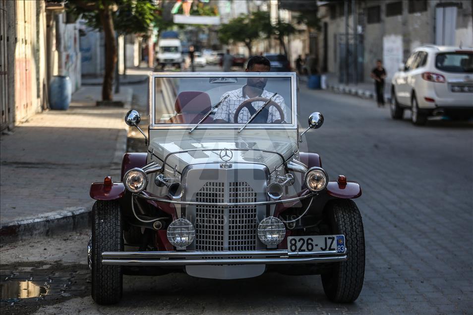Palestinian builds dream car despite Gaza challenges - Anadolu Ajansı