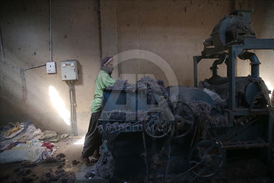 Wool workers in Pakistan - Anadolu Ajansı