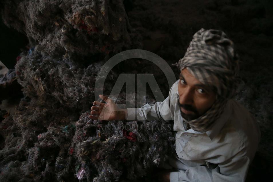 Wool workers in Pakistan - Anadolu Ajansı