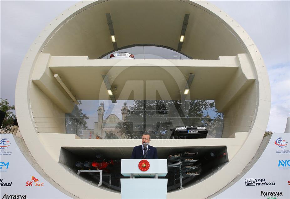 Turkey opens major road tunnel linking Europe with Asia - Anadolu Ajansı