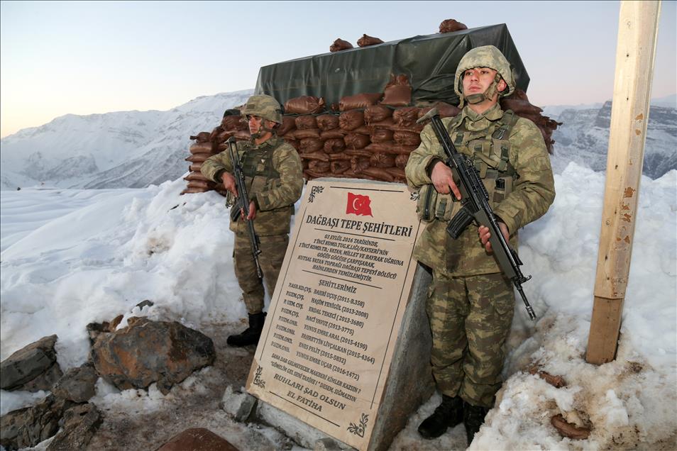 Turkish commandos in Turkey's Hisar Mountain - Anadolu Ajansı