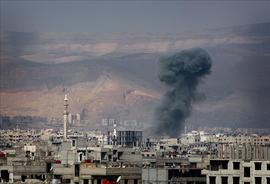 Assad regime violates the cease-fire, hits civilians in Damascus ...