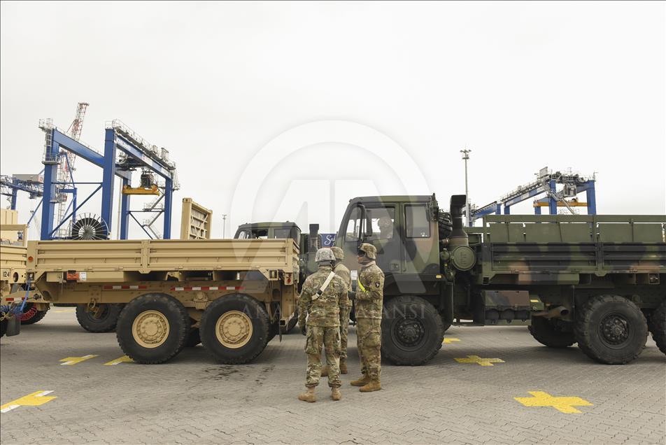 US Army arrives in Poland - Anadolu Ajansı