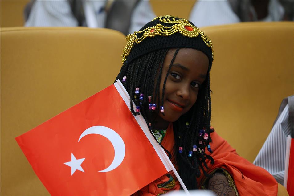 President Erdogan receives children in Ankara - Anadolu Ajansı