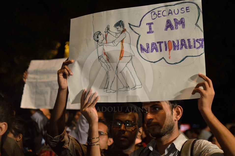 Not in My Name Protest in India - Anadolu Ajansı