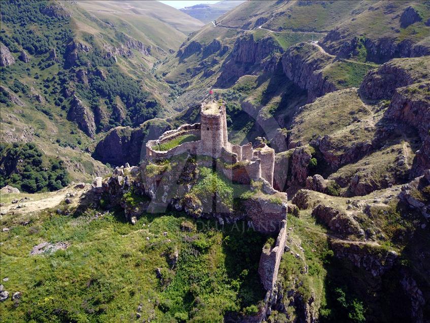 The ancient Devil’s Castle in Turkey's Ardahan - Anadolu Ajansı