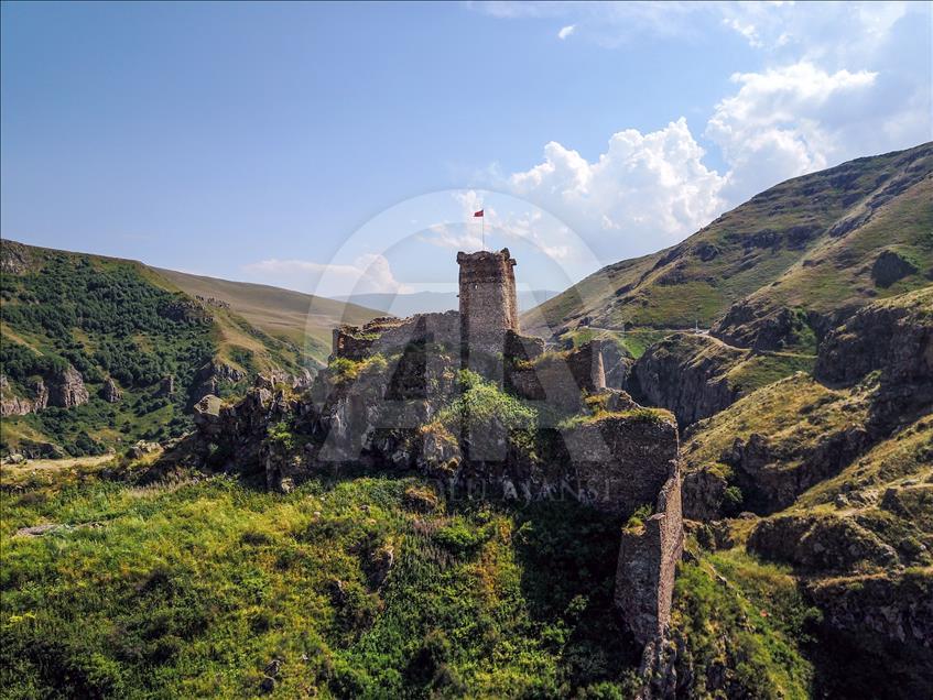 The ancient Devil’s Castle in Turkey's Ardahan - Anadolu Ajansı