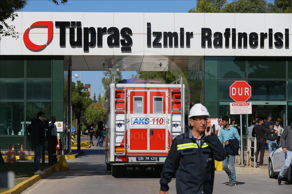 Turquie/Ouest: Une explosion dans la raffinerie de Tupras à Izmir fait ...