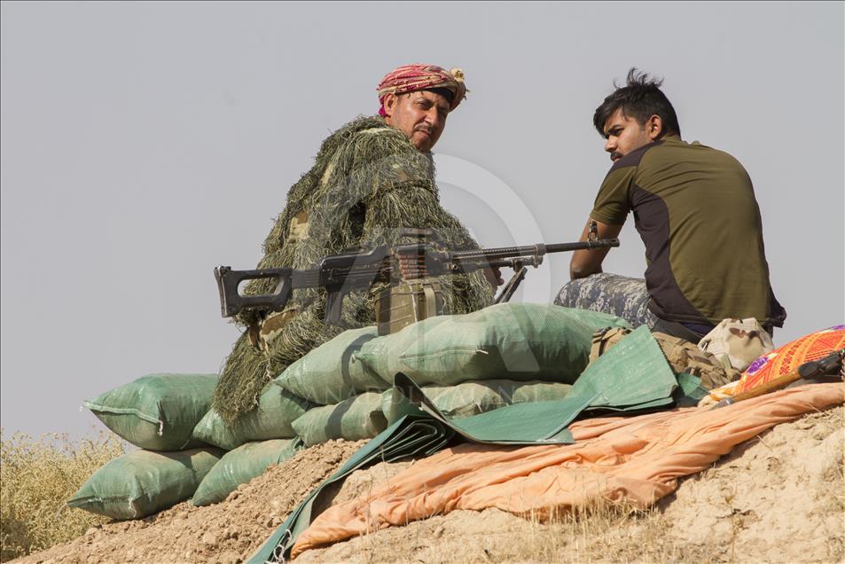 Tension between Hashd al-Shaabi fighters and Peshmerga in Kirkuk ...