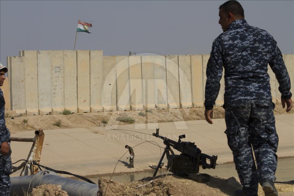 Tension between Hashd al-Shaabi fighters and Peshmerga in Kirkuk ...