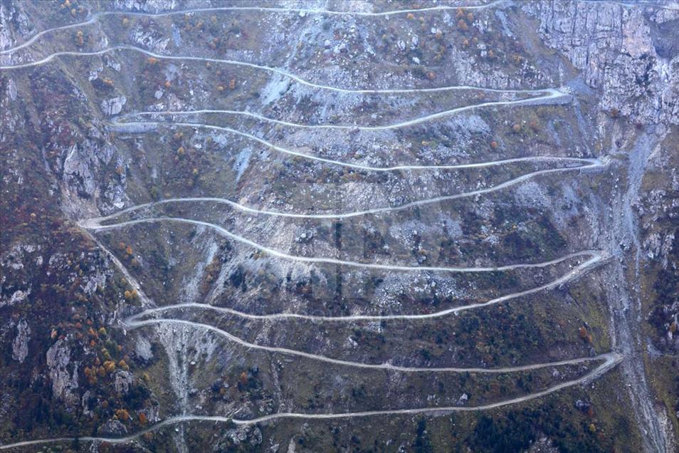 Una carretera turca, entre las más peligrosas del mundo - Anadolu Ajansı