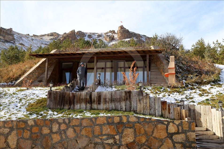 Turquie/Sivas: Le grand succès des « maisons de Hobbit » - Anadolu Ajansı