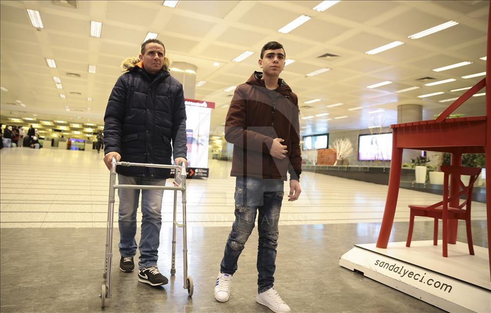 Palestinian resistance icon al-Juneidi arrives in Turkey - Anadolu Ajansı