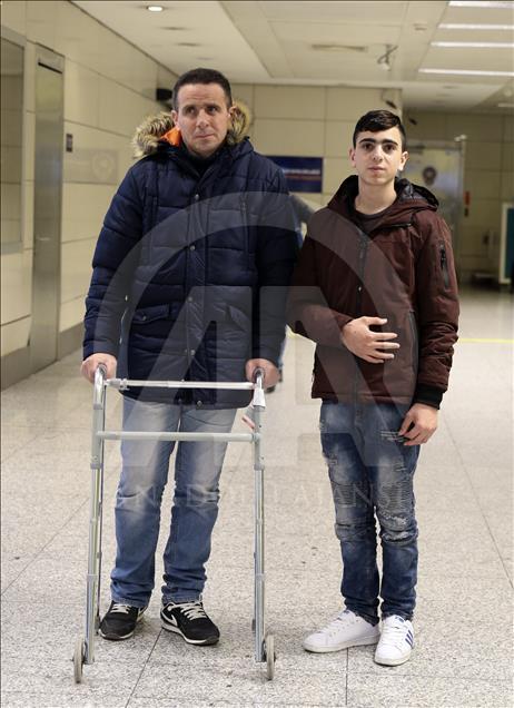 Palestinian resistance icon al-Juneidi arrives in Turkey - Anadolu Ajansı