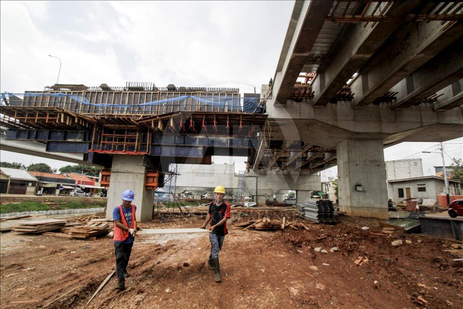 Pembangunan infrastruktur transportasi di seluruh Jakarta - Anadolu Ajansı