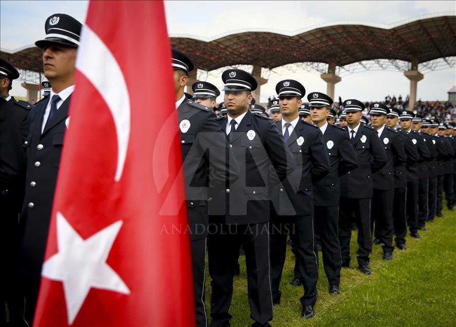 Polis Akademisi'nde mezuniyet heyecanı - Anadolu Ajansı