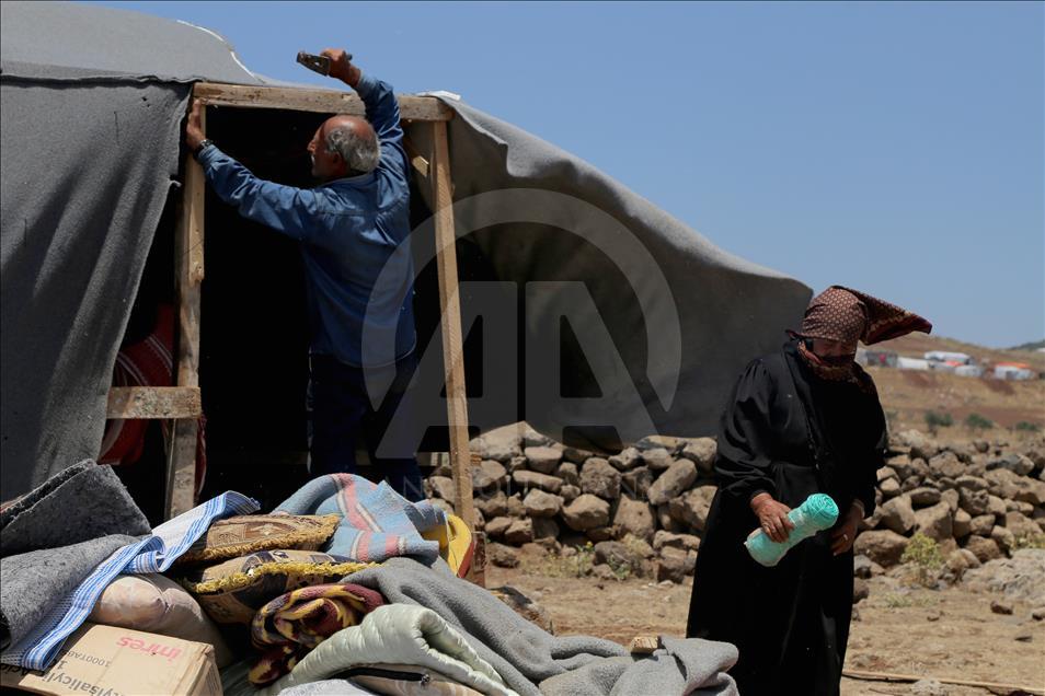 Regime assault on Syria’s Daraa triggers mass migration - Anadolu Ajansı