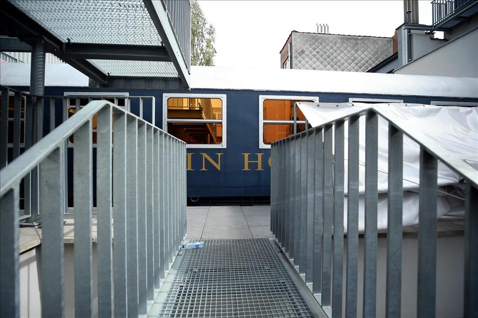 Train concept hostel in Brussels - Anadolu Ajansı