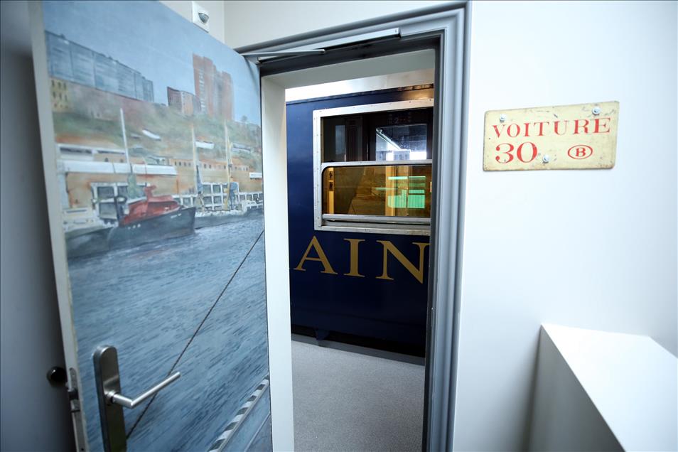 Train concept hostel in Brussels - Anadolu Ajansı