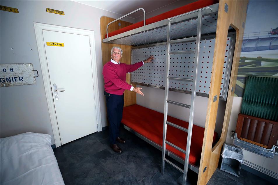 Train concept hostel in Brussels - Anadolu Ajansı