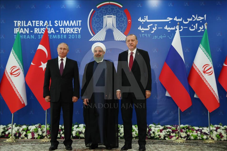 Turkey - Iran - Russia trilateral summit in Tehran - Anadolu Ajansı