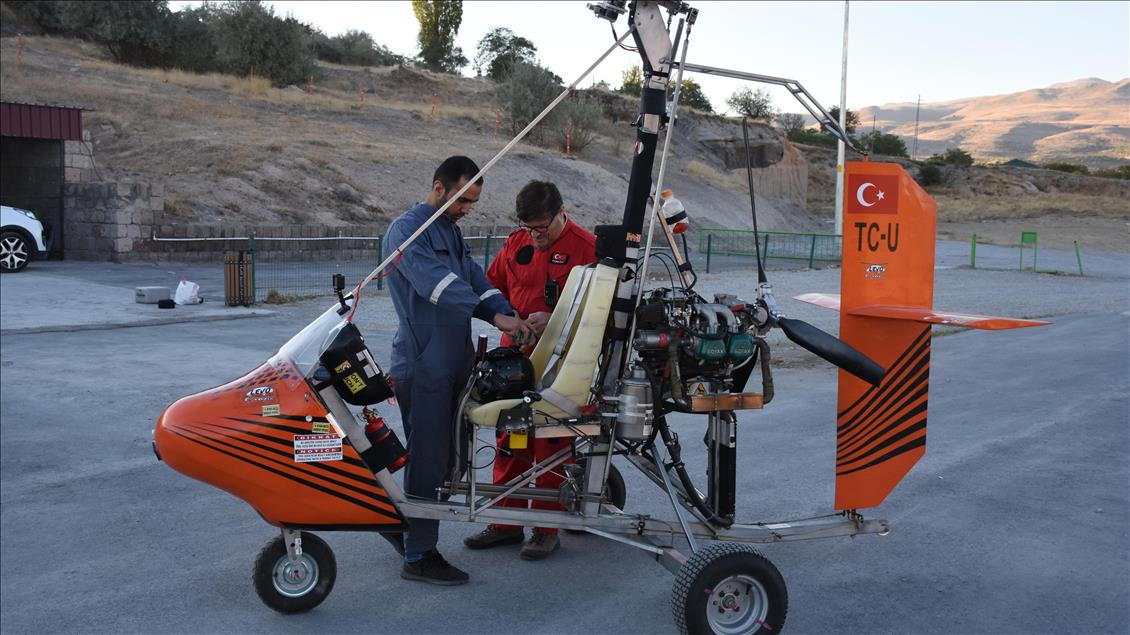 Doktor ve tekstilci iki arkadaş "cayrokopter" üretti - Anadolu Ajansı