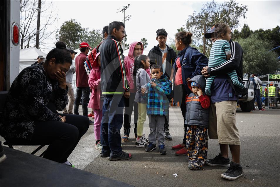 Migrantski kamp u meksičkoj Tijuani - Anadolu Ajansı