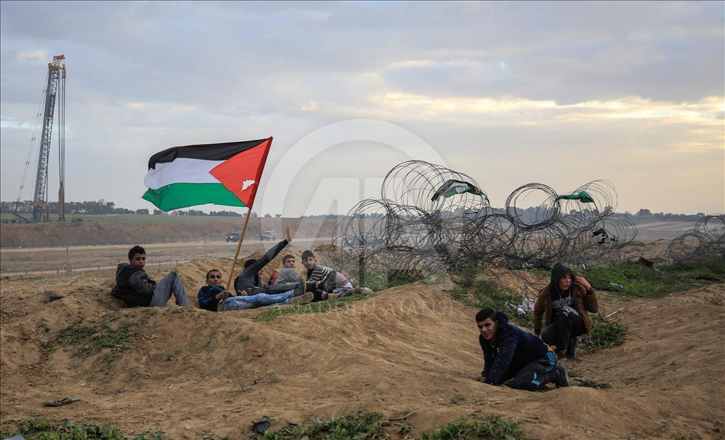 'Great March of Return' protests continue in Gaza - Anadolu Ajansı