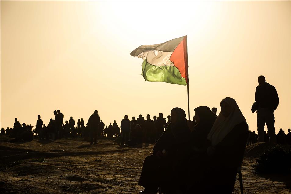 "Great March of Return" demonstrations continue in Gaza - Anadolu Ajansı