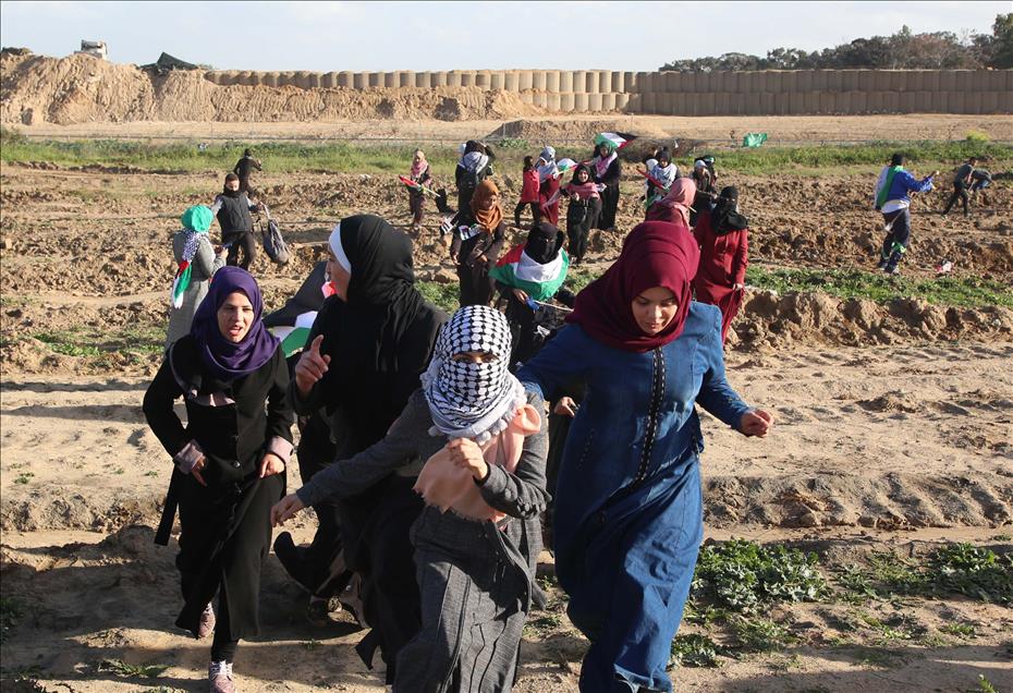 "Great March of Return" demonstrations continue in Gaza - Anadolu Ajansı