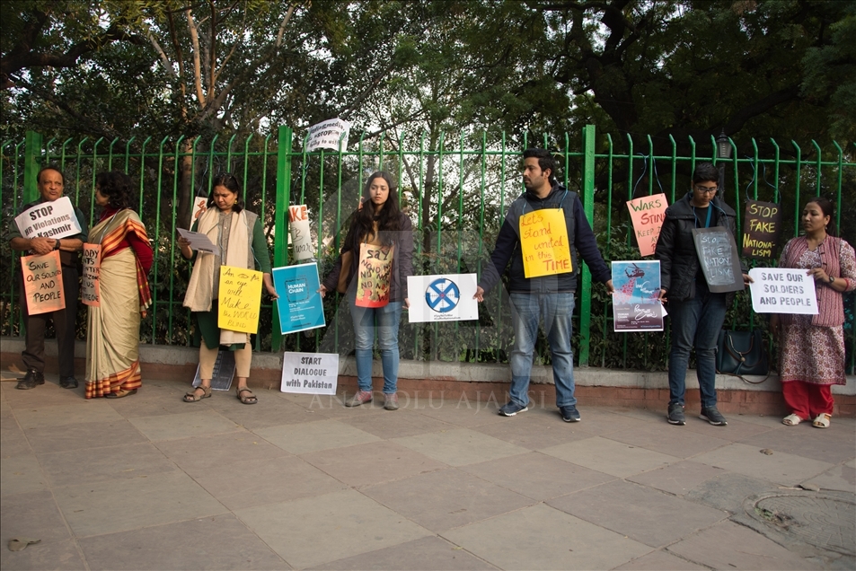 Citizen Human Rally in Delhi against War - Anadolu Ajansı