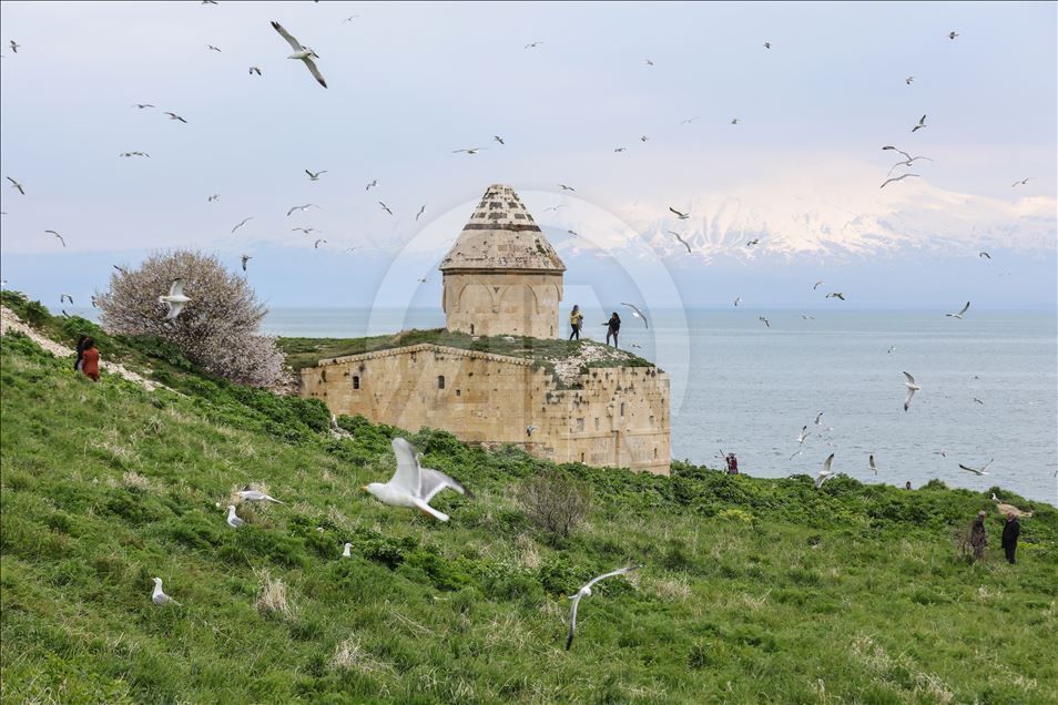 The second largest island of Lake Van - Anadolu Ajansı