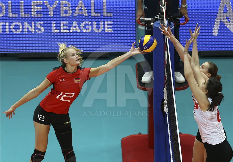 Turkey vs Germany - FIVB Volleyball Nations League - Anadolu Ajansı