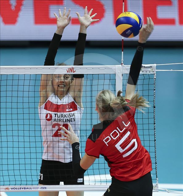 Turkey vs Germany - FIVB Volleyball Nations League - Anadolu Ajansı