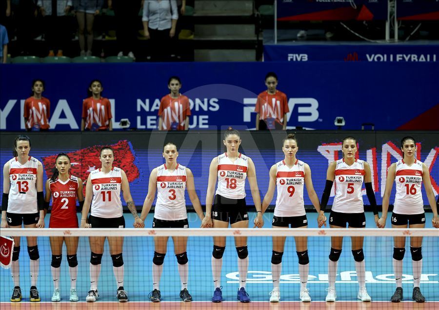 Turkey vs Germany - FIVB Volleyball Nations League - Anadolu Ajansı