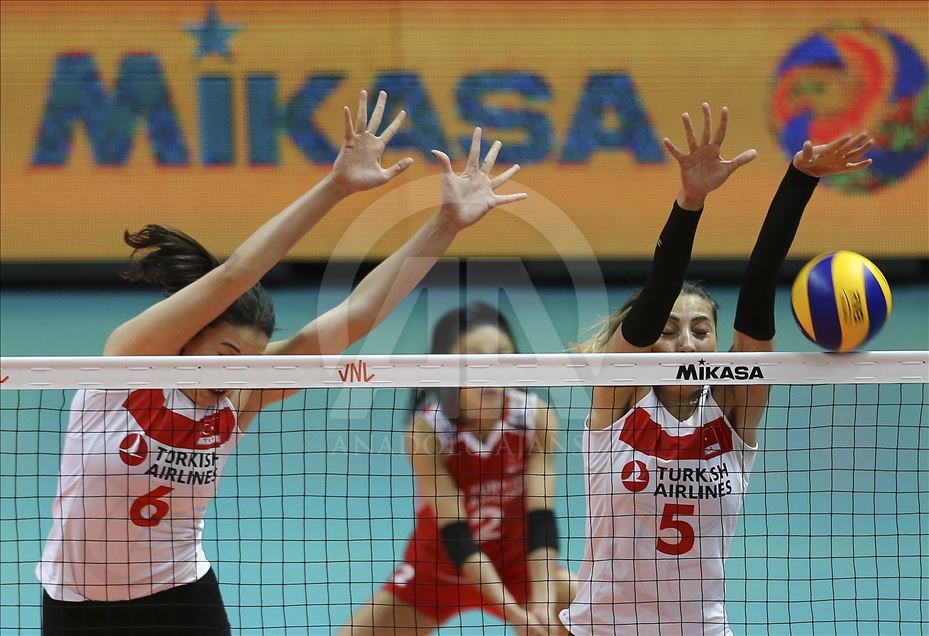 Turkey vs Germany - FIVB Volleyball Nations League - Anadolu Ajansı
