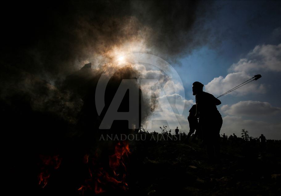 'Great March of Return' demonstrations in Gaza - Anadolu Ajansı