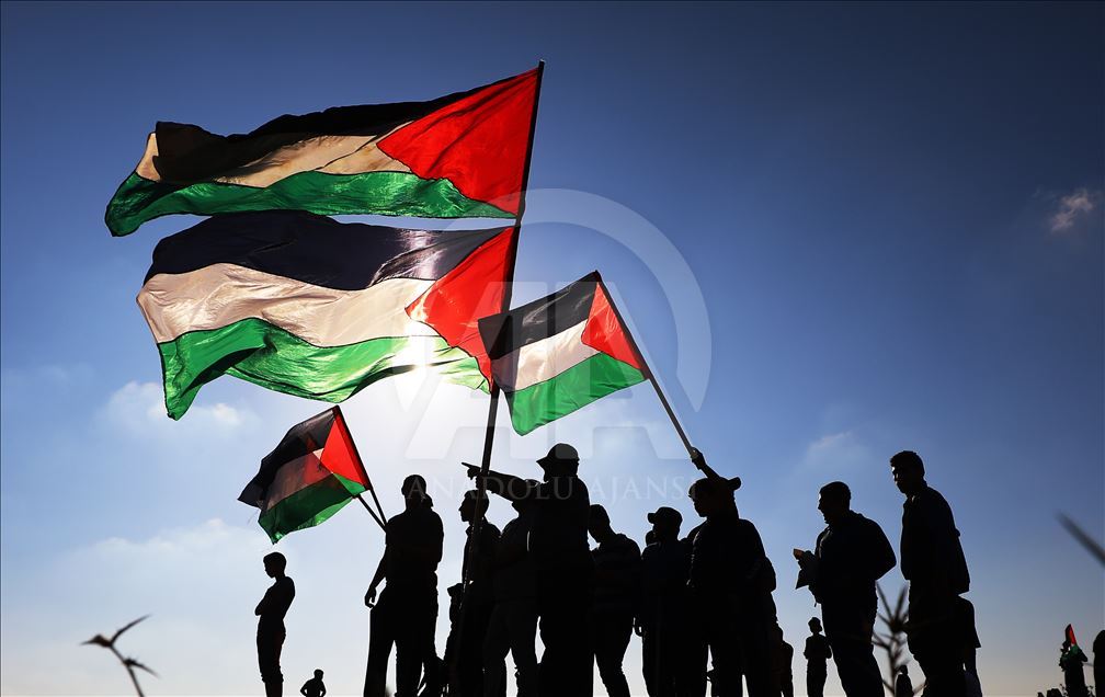 'Great March of Return' demonstrations in Gaza - Anadolu Ajansı