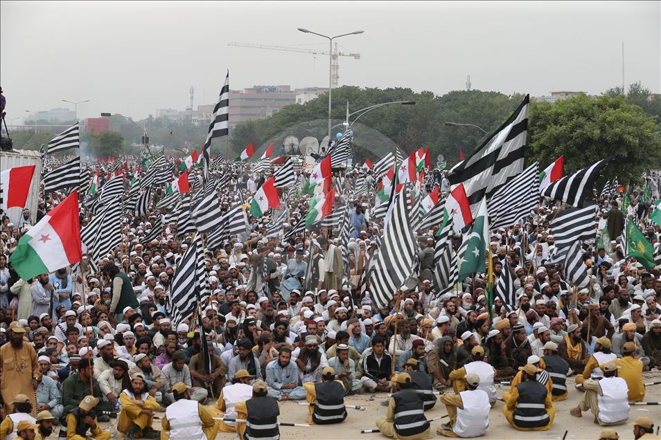 "Azadi March" in Islamabad - Anadolu Ajansı