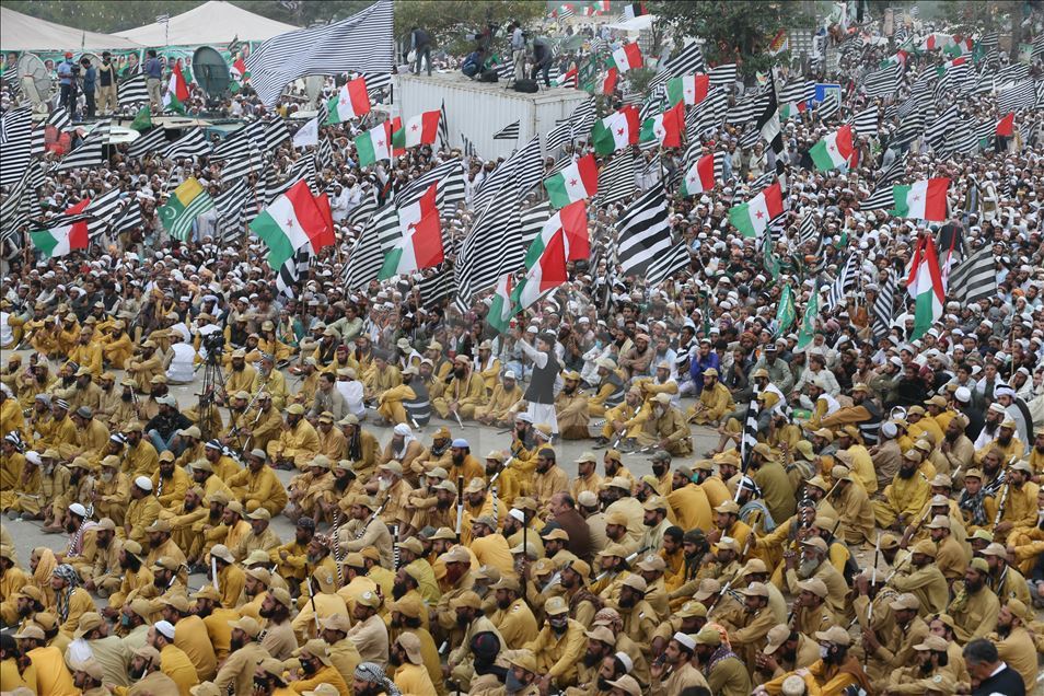 "Azadi March" in Islamabad - Anadolu Ajansı
